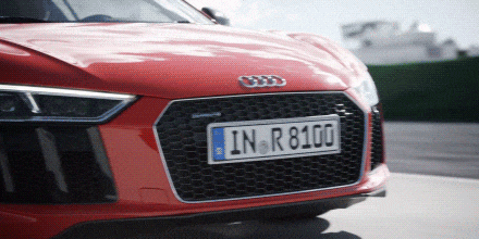 Auto R8 Vrijdag GIF | GIFs.nl