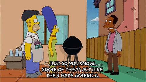 Homer Simpson Waarschuwing Aflevering 12 GIF | GIFs.nl