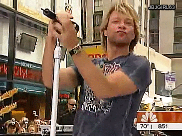 Bon Jovi Vandaag Laten Zien Jon Bon Jovi GIF | GIFs.nl