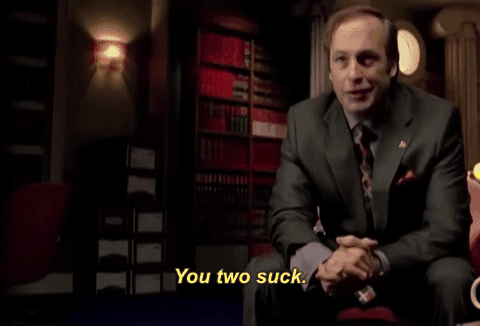 Je Bakt Er Niks Van Breaking Bad Bob Odenkirk GIF | GIFs.nl
