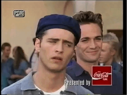 Beverly Heuvels 90210 Jason Priestley Brandon Walsh GIF | GIFs.nl