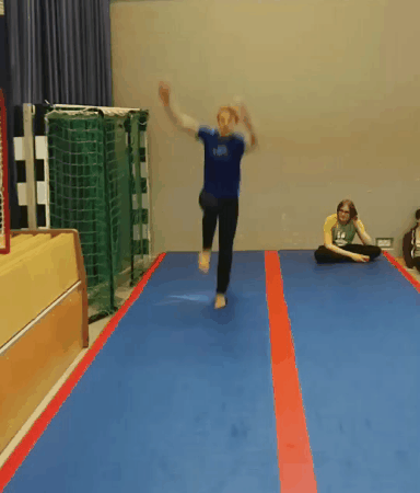 Dab Dabbing Voorwaartse Salto GIF | GIFs.nl