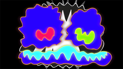 Animatie Lus Flying Lotus GIF | GIFs.nl