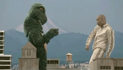 Dave Chappelle Chappelle Show Godzilla GIF | GIFs.nl