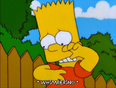 Geschokt Aflevering 2 Bart Simpson GIF | GIFs.nl
