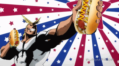 Eten Anime Hotdogs GIF | GIFs.nl