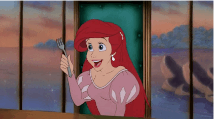 Disney Ariel Vork GIF | GIFs.nl