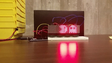 Matrix Boord LED GIF | GIFs.nl