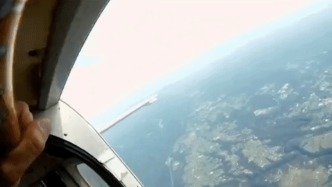 Skydiving Lucht Duiken Parachutespringen GIF | GIFs.nl