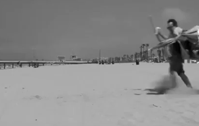 Strand Zand Vallen GIF | GIFs.nl