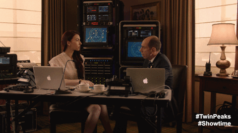 Twin Peaks Albert Rosenfield Miguel Ferrer GIF | GIFs.nl