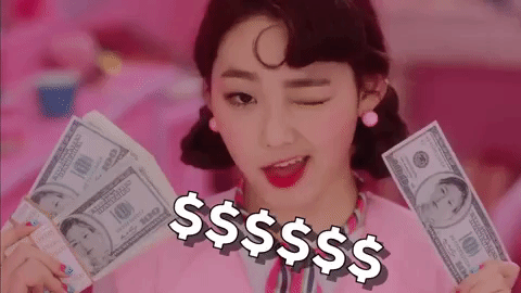 Geld Gif Öffnen Sie Geld Tasche Rote Umschlag Gif Animation